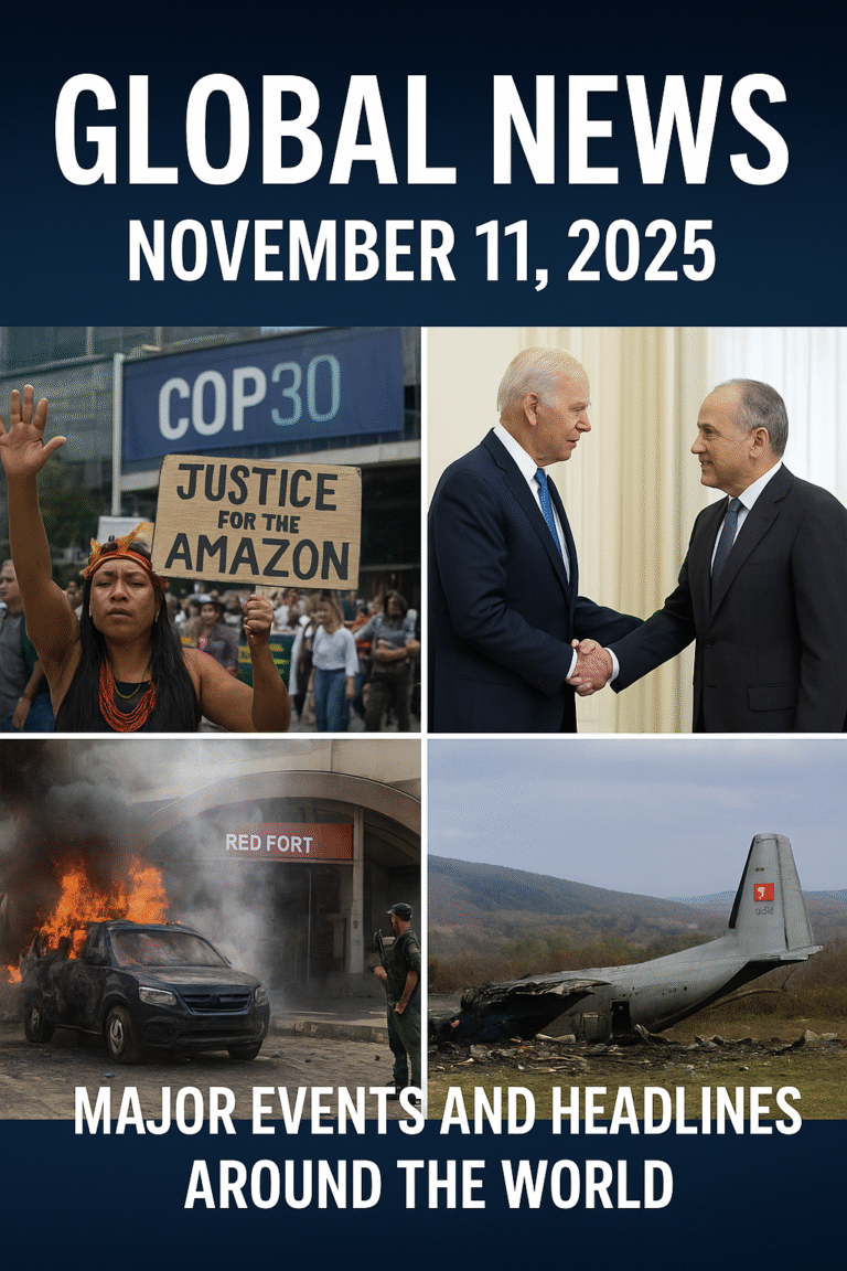 Global News – November 11, 2025 | Major Events and Major Headlines ...
